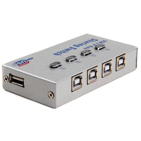 USB 2 0 Metal 2 Port Printer Sharing Switch HUB De Grandado