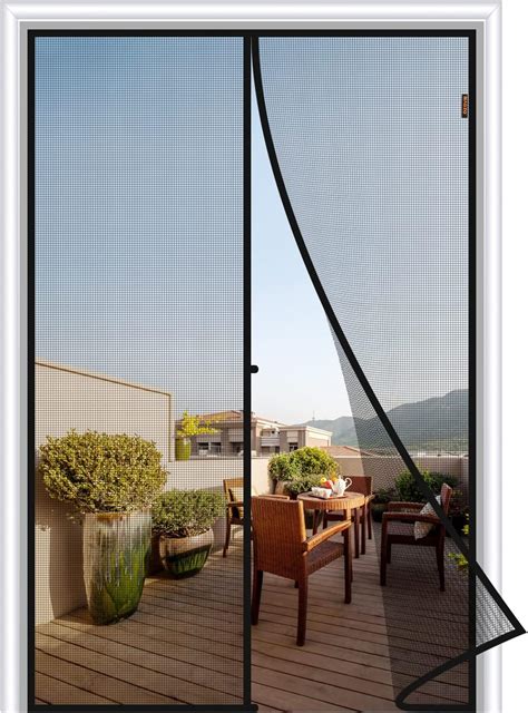 Magzo Magnet Fliegengitter Tür 100 X 220 Cm Insektenschutz Balkontür
