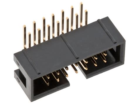 Buy Idc Box Header Pcb 14 P Right Angle 2 54mm At The Right Price