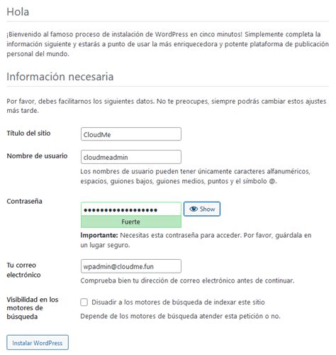 Cómo instalar wordpress en Ubuntu