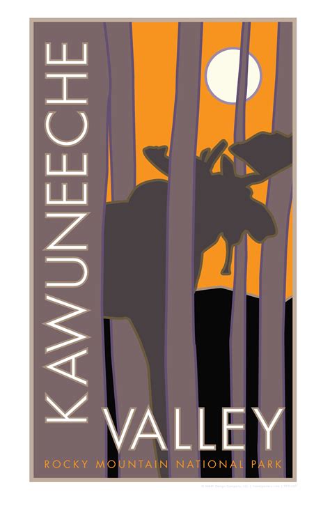 Kawuneeche Valley Colorado Poster Travel Posters
