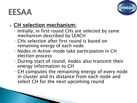 Ppt Eesaa Energy Efficient Sleep Awake Aware Intelligent Sensor Network Routing Protocol