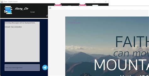 Github Amrit5joshiclientserverchat This Is A Multi Feature Chat Application Developed In