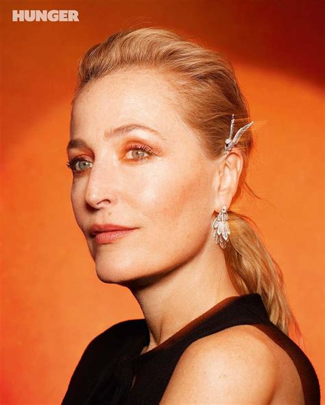 Gillian Anderson Hunger Magazine 31 Yourcelebritymagazines