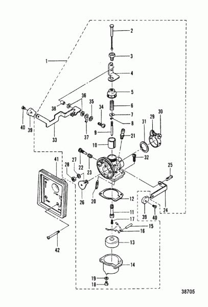 Mercury Outboard Carburetor Parts