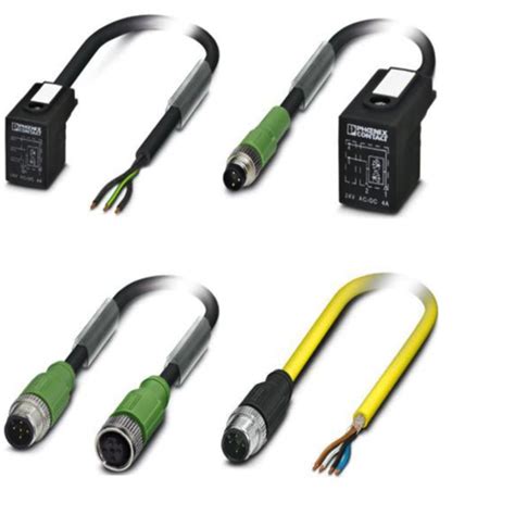 Sensor Cables And Connectors M12 M8 And Shielded Rsp Supply