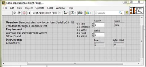 Serial Loopback Test In Ni Veristand Ni Community