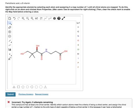 Solved Pantothenic Acid A B Vitamin Identify The