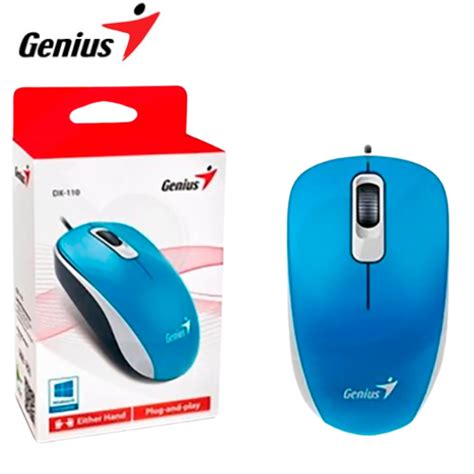 Dx 110v Genius Dx 110 Mouse Azul