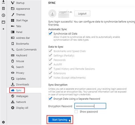 How To Set Up Sync In Vivaldi And Synchronize Your Browsing Data