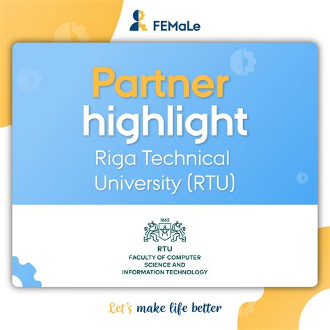 The Female Partner Highlight Riga Technical University Female