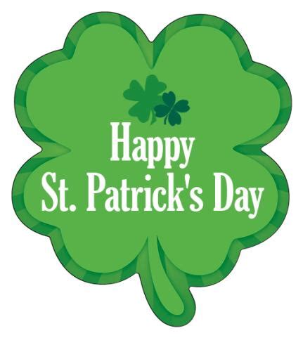 3x3375 Custom 4 Leaf Clover Shape St Patricks Day Magnets 20 Mil