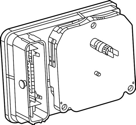 Jeep Compass Abs Control Module 68536639AD Mopar Parts Webstores