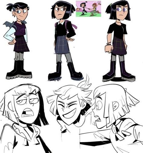 Pin By Magictoes On Danny Phantom 💚🖤🤍 Danny Phantom Character