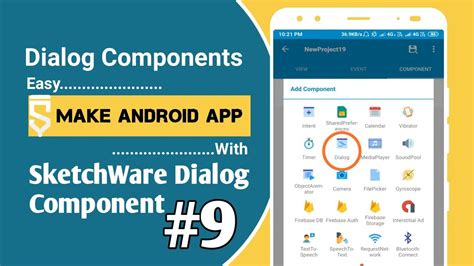 How To Use Sketchware Dialog Components Simple And Easy Tutorial 9