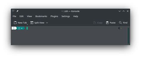 no more manjaro or home logo in zsh yakuake konsole support manjaro linux forum