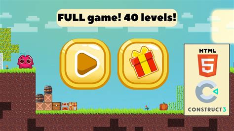 Platformer Game Ball On Construct 3 By Omgg2278 Codecanyon