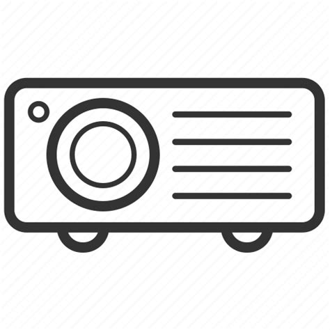 Computer Device Lcd Projector Presntation Projector Video Icon