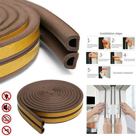 Самозалепващо уплътнение за врата