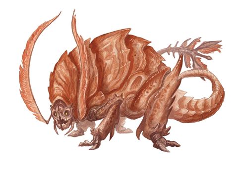 Rust Monster From The Dandd Fifth Edition Monster Manual Art By Brynn Rust Monster From The Dandd Fifth Edition Monster Manual Art By Brynn