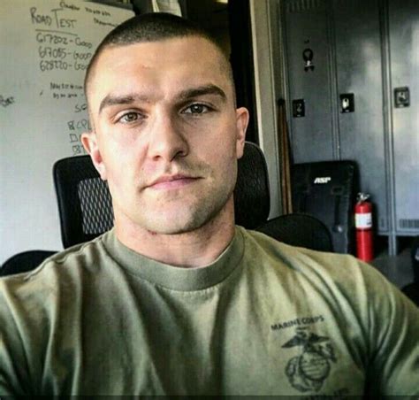 Marines Haircut Men Marine High And Tight Haircut Man Handsome Men