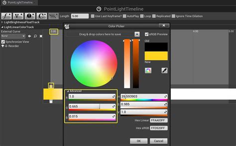 fading lights in unreal engine unreal engine 5 1 documentation