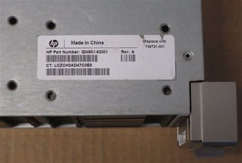 Hp D3700 Storage Enclosure Qw967a 25x 2 5 Bay 2x 12gb Sas Controller 2x Psu