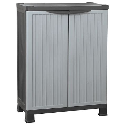 Compact Plastic Cabinet 68x39x92 Cm