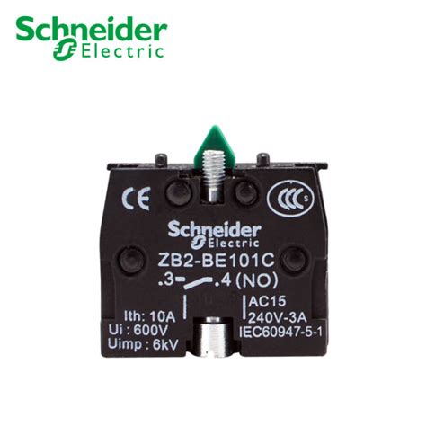 Schneider electric sets 22 mm button indicates attachment ZB2 BE102C ...