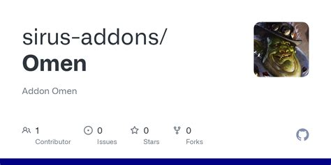 GitHub Sirus Addons Omen Addon Omen