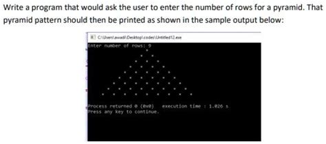 SOLVED Using C Programming Language Write A Program That Would Ask The