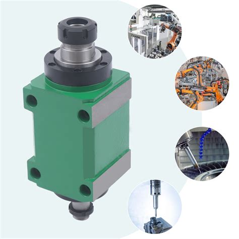 Cncest Er32 Drilling Power Head Cnc Spindle Unit Motor Head Boring Milling Machine Iron