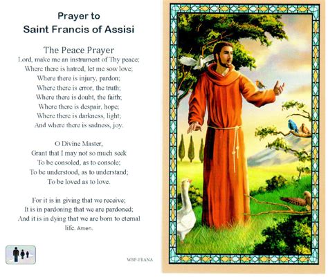 St Francis Of Assisi Prayer Life At Qiana Flowers Blog