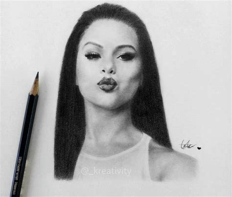 Selena Gomez Drawn Nude Cucumber Asshole