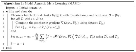 On The Convergence Theory Of Gradient Based Model Agnostic Meta Learning Algorithms