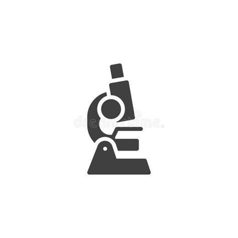 Microscope Vector Icon Stock Vector Illustration Of Scientific 329917363