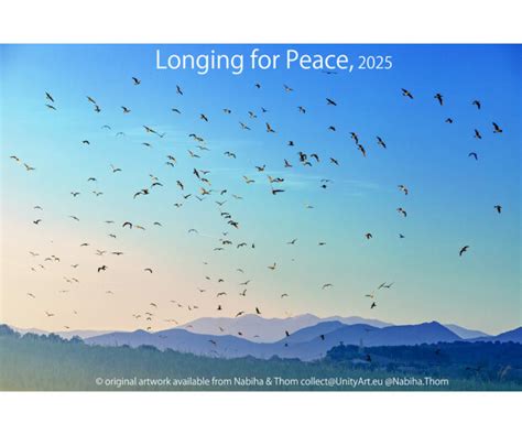 Longing For Peace Sehnsucht Nach Friedenunity Art Nabiha And Thom I