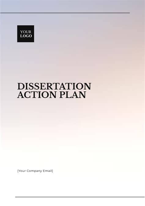 Free Dissertation Templates To Edit Online