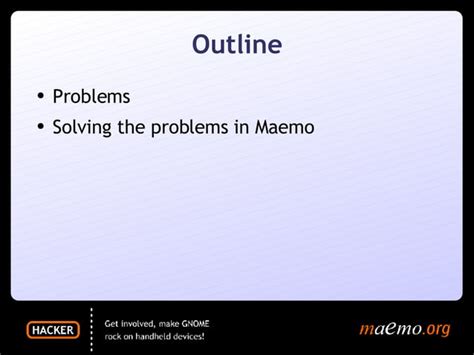memory efficient gnome architecture ppt