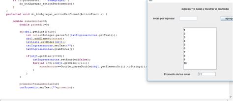 Java Ingresar 10 Notas Con Un While