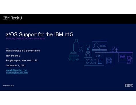 Ibm Z Os Support For Z15 Oct 2021 Pdf