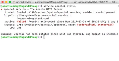 Jan David Narkiewicz Developer Setting Up Apache2 A Web Server On