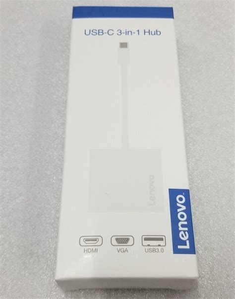 Lenovo Usb C In Travel Hub K Hdmi Vga Usb Plug And Play Only Lb Electro Extreme