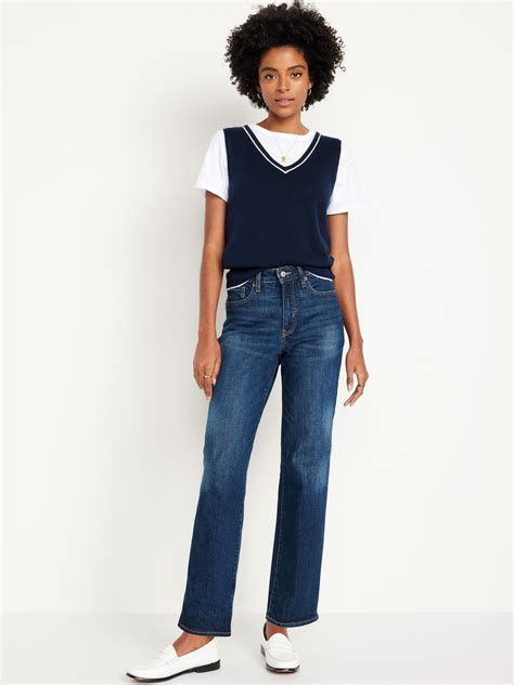 High Waisted Stretch Jeans Old Navy