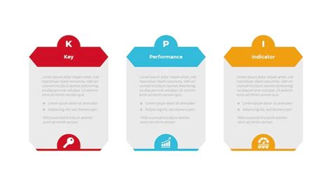 Premium Vector Kpi Key Performance Indicator Infographics Template