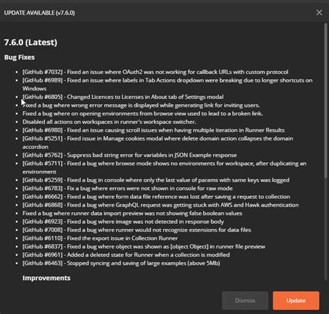 Postman Update Not Working Correctly · Issue 7241 · Postmanlabs