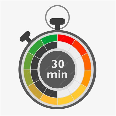 Premium Vector Time Indicator Vector Stopwatch Countdown Timer Time Animation