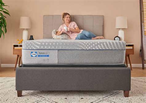 Sealy Posturepedic Hybrid Lacey Soft Mattress King Size Home Furniture