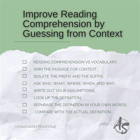 How To Improve Reading Comprehension By Guessing From Context Reading
