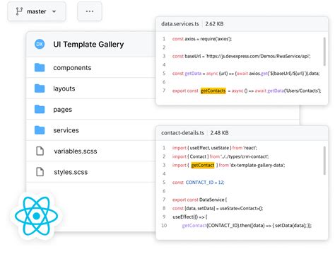 React Ui Templates Devextreme React